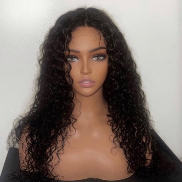 Hair | 22 Inch 4x4 Hd Lace Closure Waterwave Wig Style Lilah | Poshmark